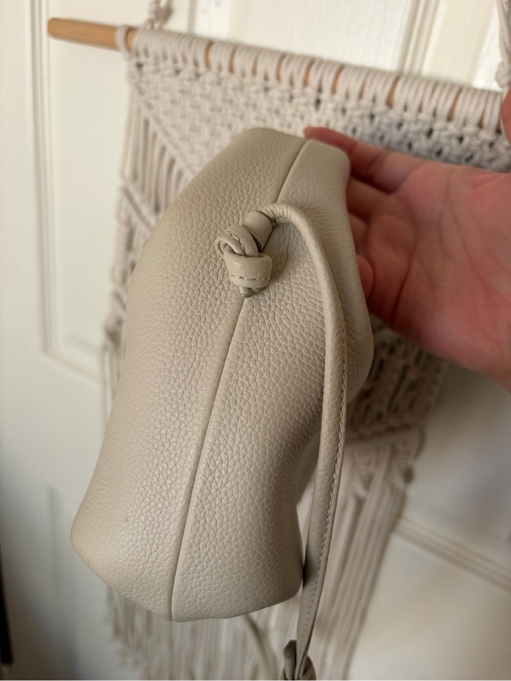 Polene | Bags | Polene Beri Bag Color Textured Chalk Final Price | Poshmark